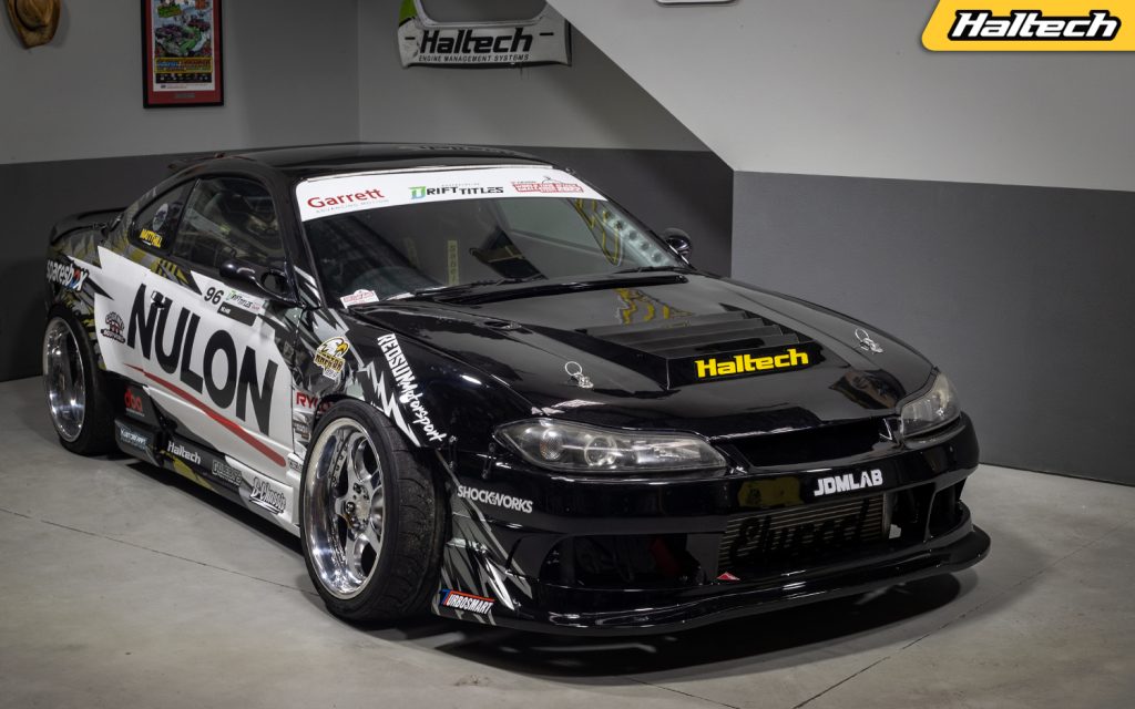 Matty Hill and his 2JZ drift Silvia - Haltech