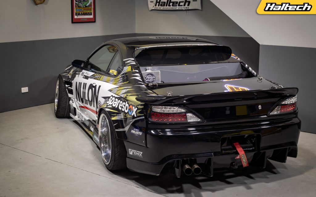 Matty Hill and his 2JZ drift Silvia - Haltech