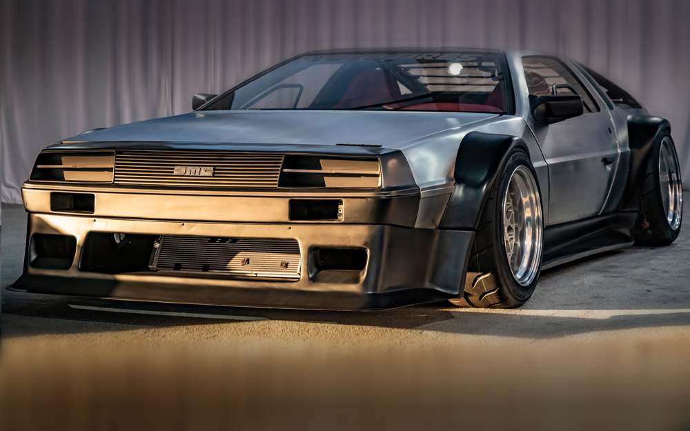 Tim and his twin-turbo LS DeLorean - Haltech