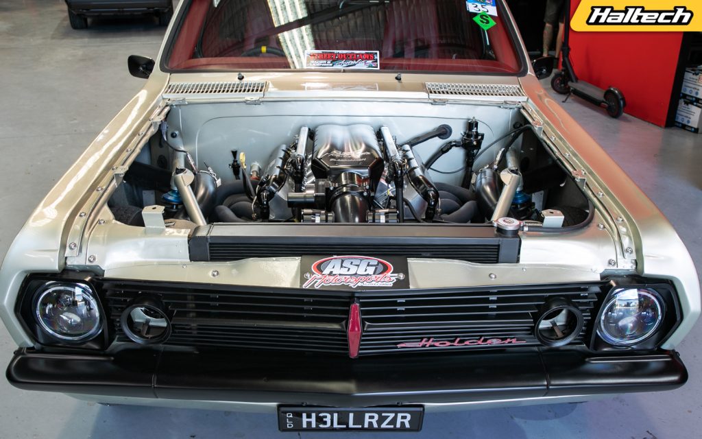 Aaron and his Holden Panel Van - Haltech
