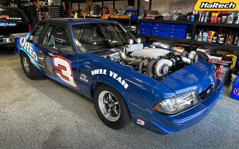Cleetus McFarland's Foxbody Mustang McFlurry - Haltech