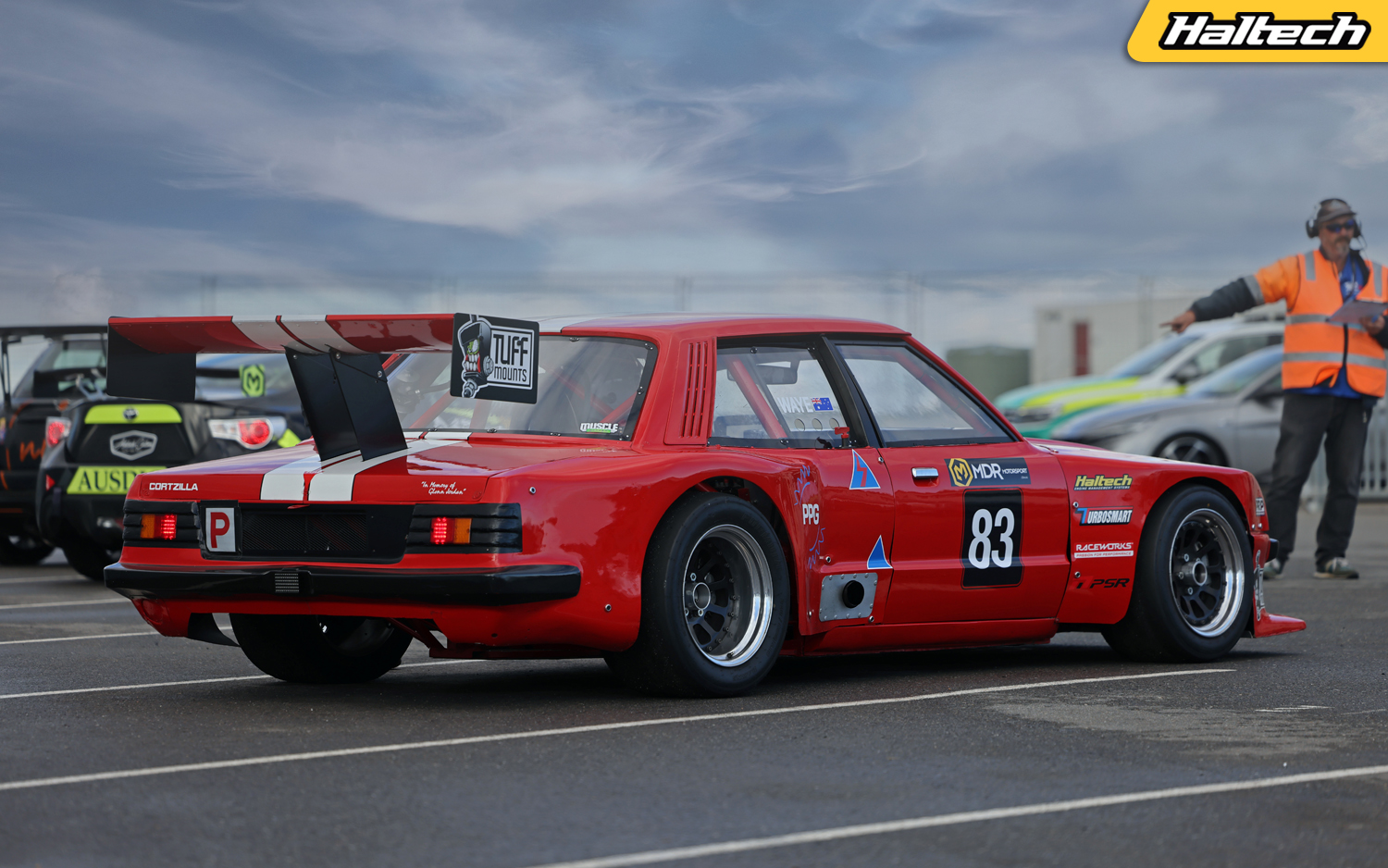 Jason Waye and his Ford Cortina - Haltech