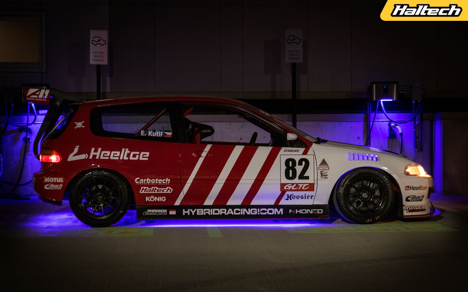 GLTC 2020 Champion Eric Kutil and his EG Civic - Haltech