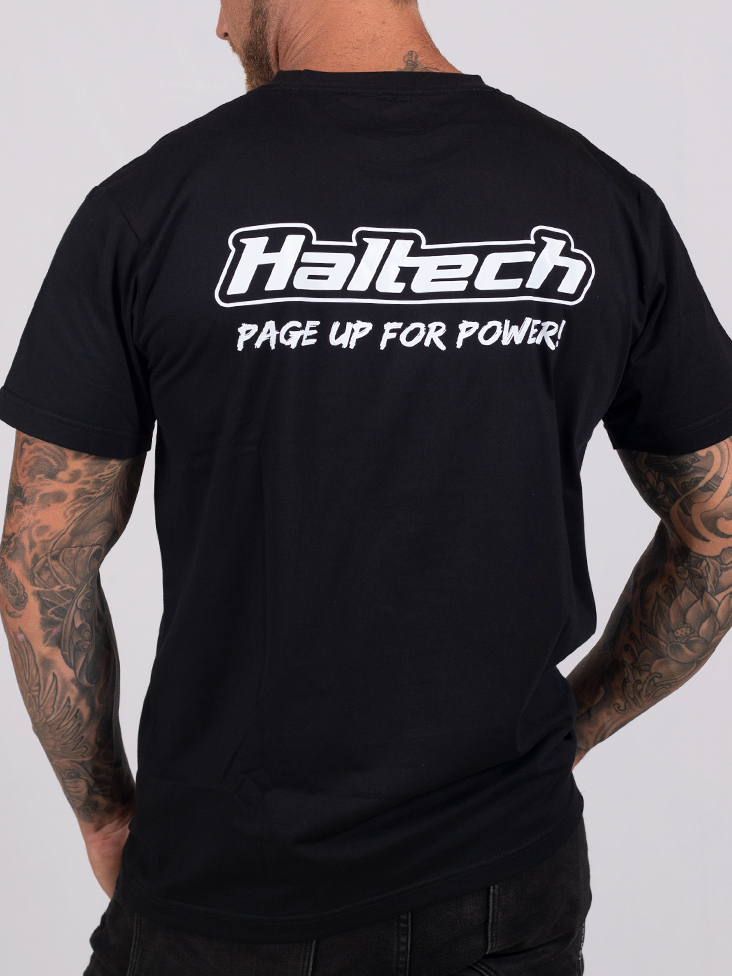 HT-301640B4XL Haltech "Classic" T-Shirt Black - Haltech