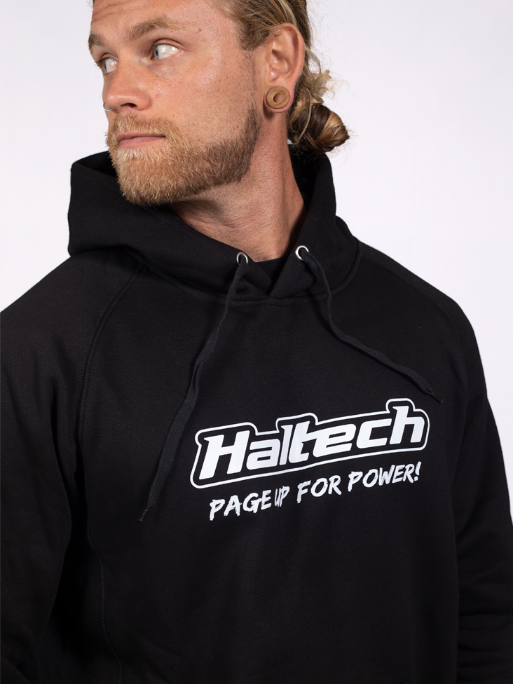 HT-301910B5XL Haltech "Classic" Hoodie Black - Haltech